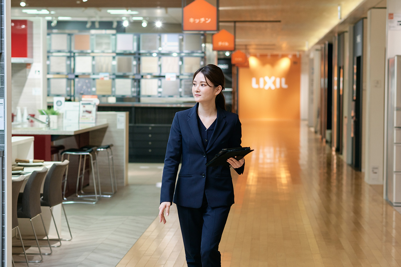 今日まで、そして未来へ vol.1成長を感じることが楽しみだから、10年後もきっともっと楽しくはたらいている | LaLaLa―私たちの活動 | 株式会社LIXIL Advanced Showroom